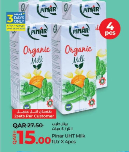 PINAR Long Life / UHT Milk in LuLu Hypermarket Qatar - Al-Shahaniya ...