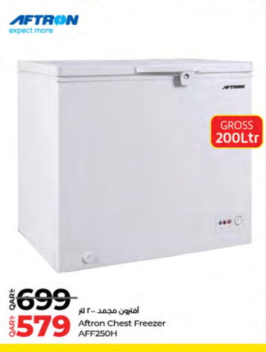 AFTRON Freezer in LuLu Hypermarket Qatar - Doha | D4D Online